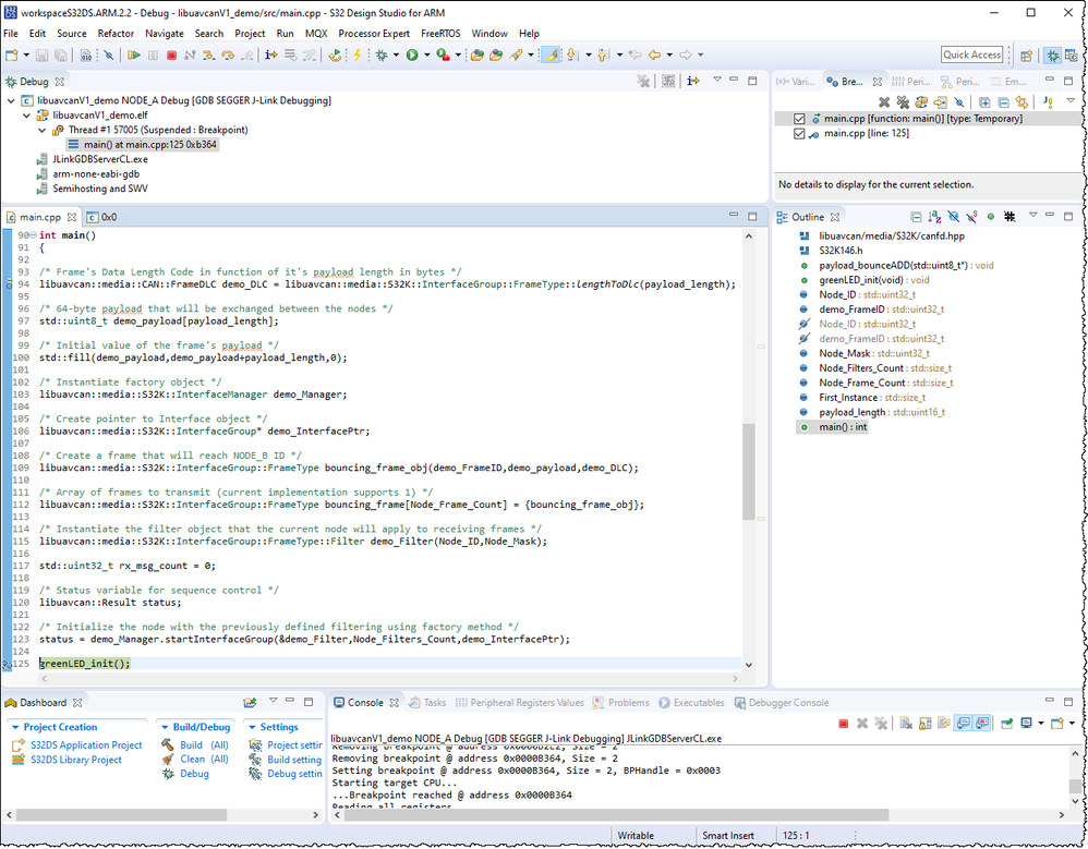 Solved: Unable to flash/debug using ‘S32 Design Studio for Arm’ and Segger J-Link Classic Base ...