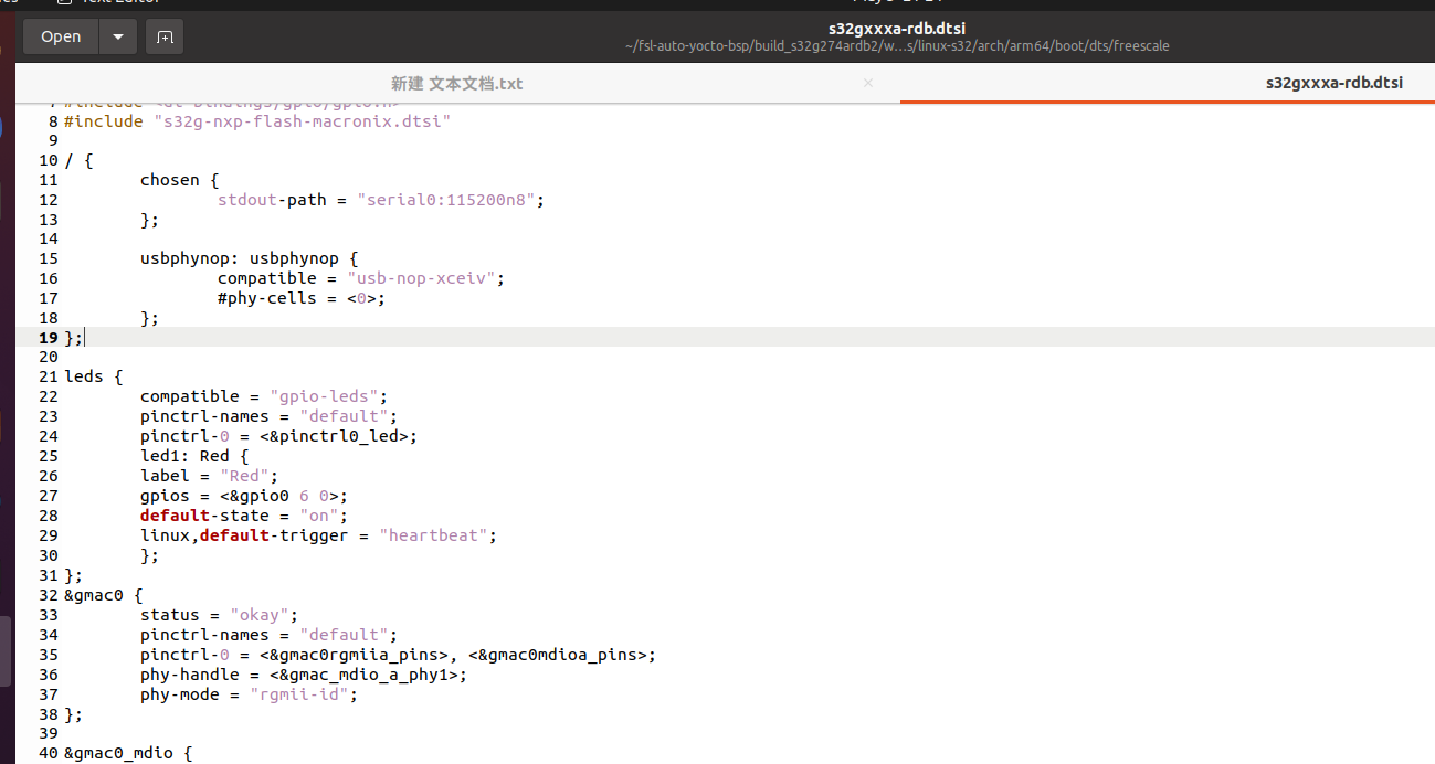 Solved Devtool Failed When S32g Custom Devicetree Nxp Community 2356