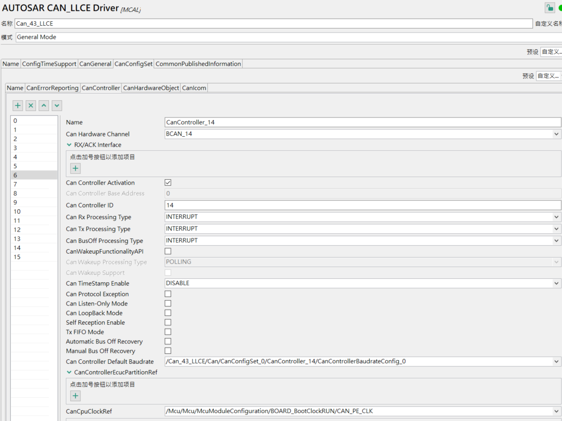 Can_43_LLCE driver sample code change CANFD to Classical CAN - NXP ...