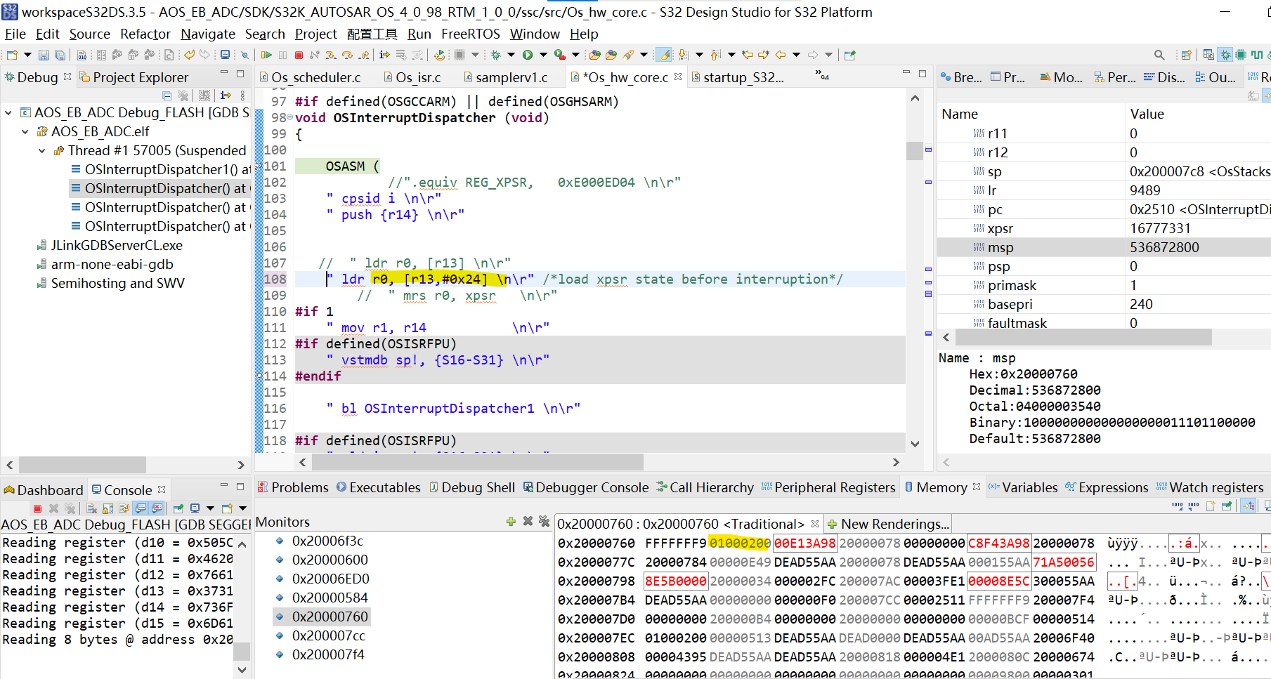 Solved: S32KOS sample "S32K_AUTOSAR_OS_4_0_98_RTM_1_0_0" shutdown - NXP Community