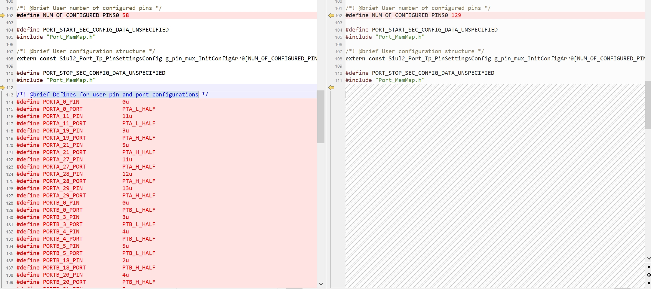Solved: brief Defines for user pin and port configurations - NXP Community