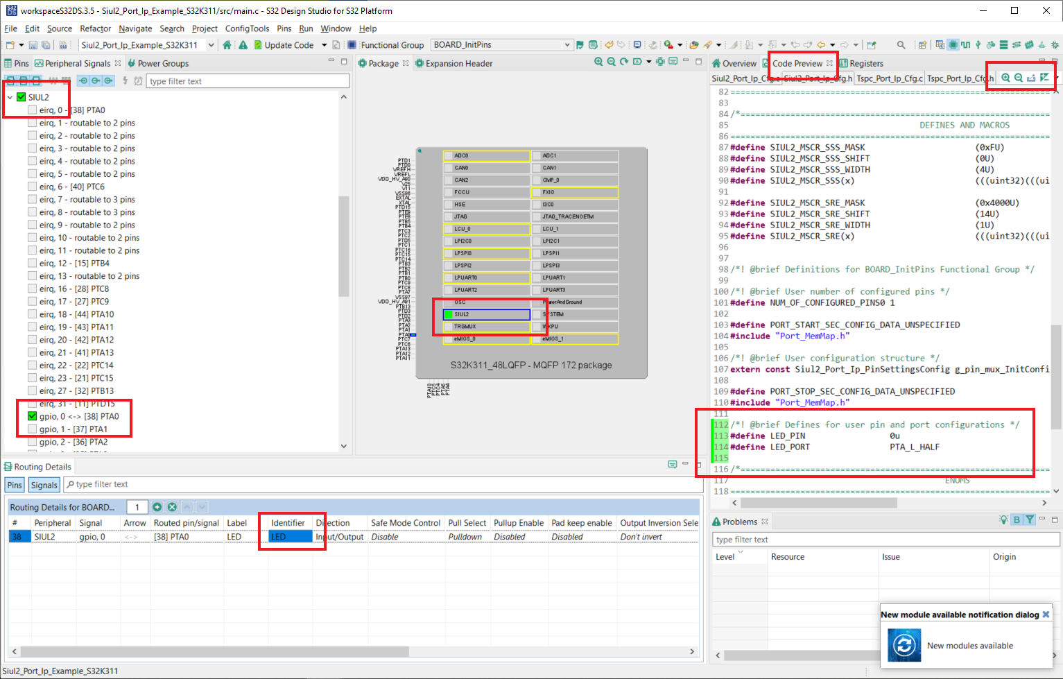 Solved: brief Defines for user pin and port configurations - NXP Community