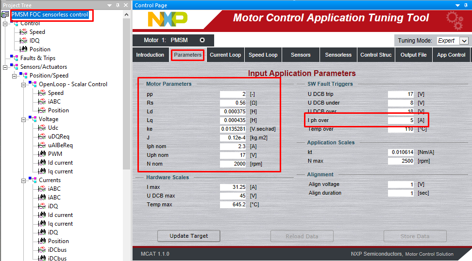 run a new motor using official routines - NXP Community