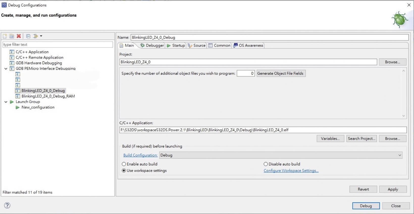 MPC5748G-LCEVB How to debug_flash based on SDK sample codes. - NXP ...