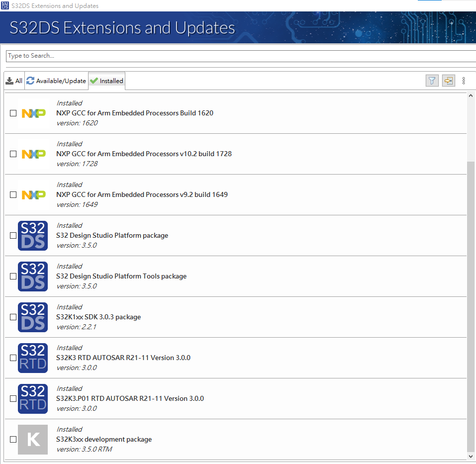 Solved: S32K3XX example project not found in S32DS 3.5 - NXP Community