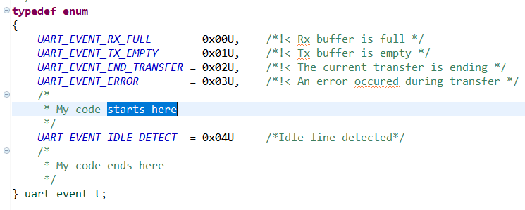 Solved How To Receive Data Of Varying Length Over Uart Nxp Community