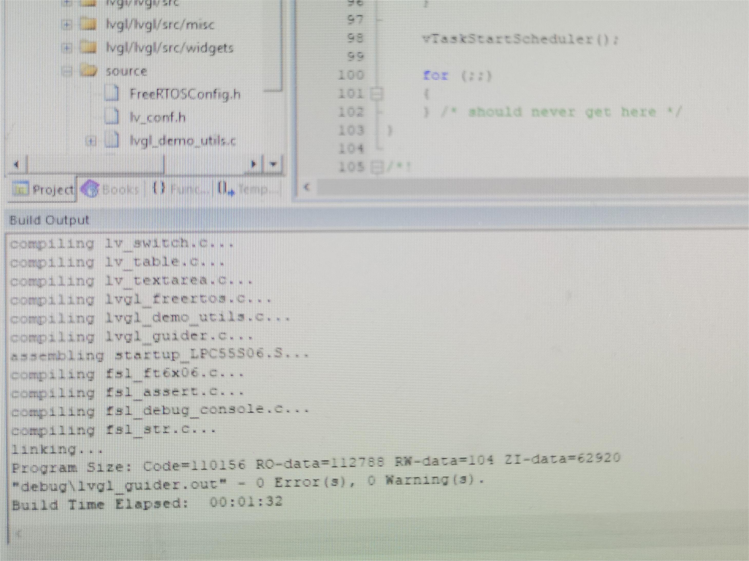 Solved: lpc5506 keil通过jlink烧写之后黑屏 - NXP Community