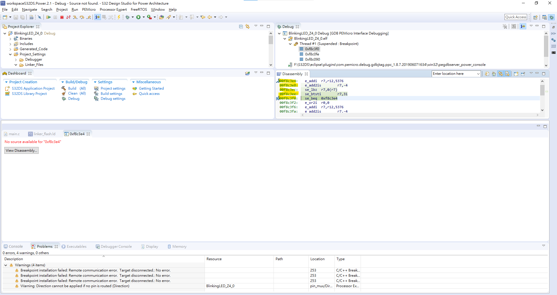 MPC5748G LCEVB Flash Programming - NXP Community
