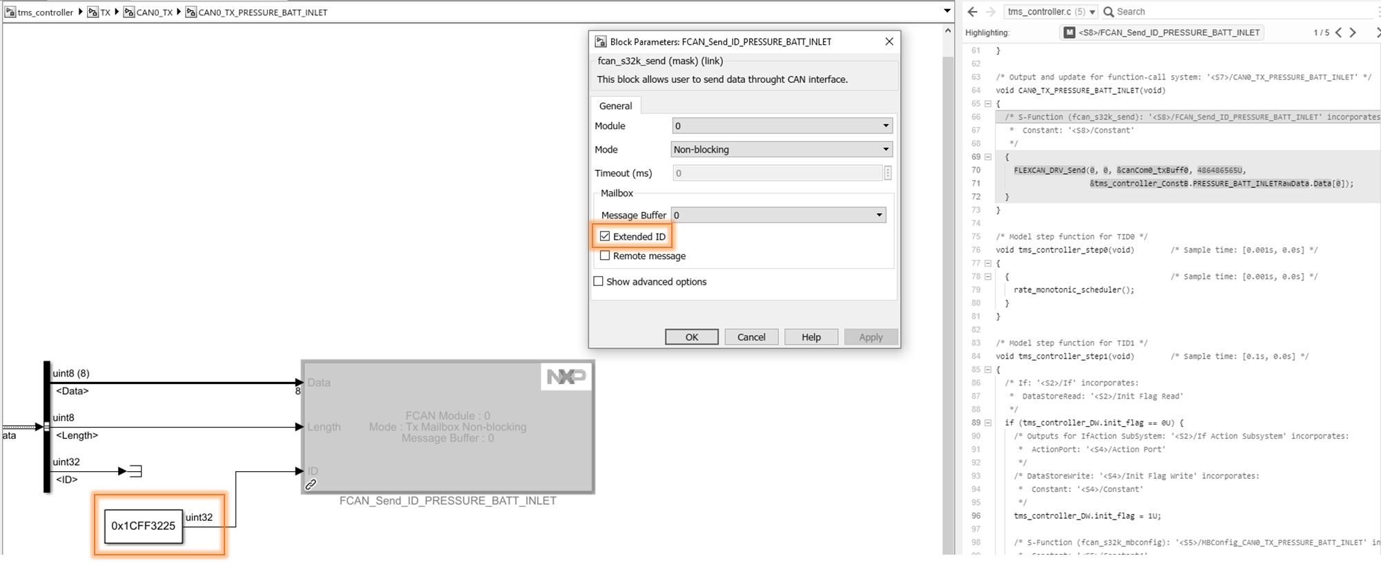 Solved: Extended CAN ID not working (UCANS32K146 development board ...