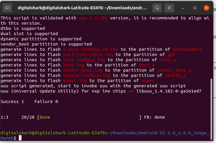 Solved: uuu download Andriod images for imx8qxp mek failed - NXP Community