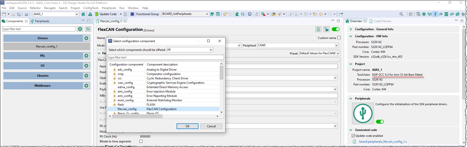 Peripheral configuration issue - NXP Community
