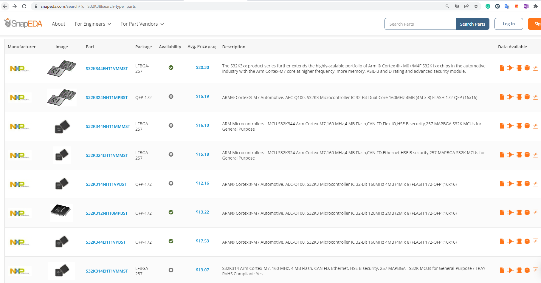 Solved: S32K3 packages BXL files? - NXP Community