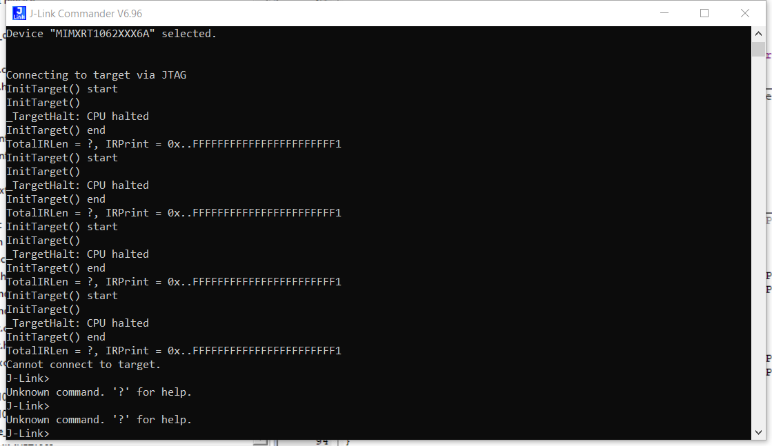 Solved: RT1062 JTAG Debugging - NXP Community