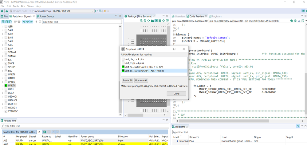 i.MX8M Plus UART Pin Muxing - NXP Community