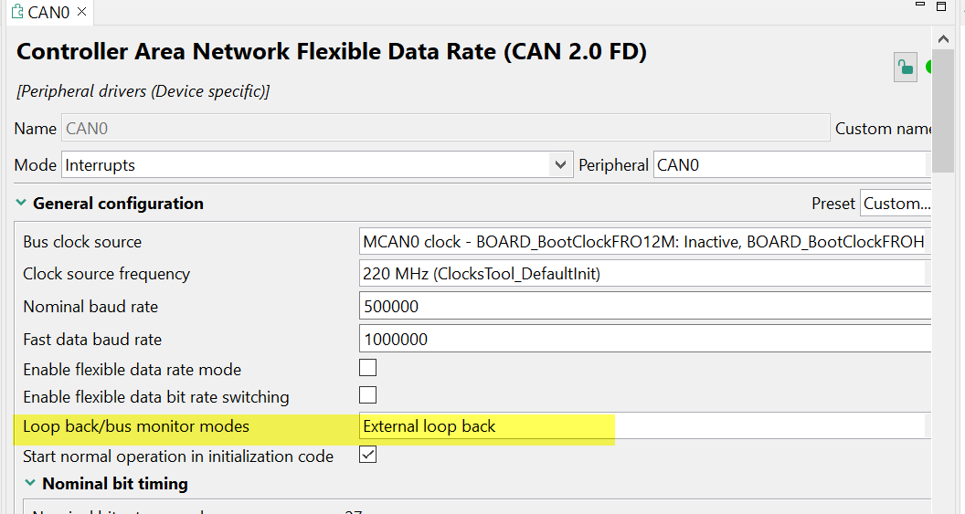 Lcp54628 Mcan Configuration Nxp Community
