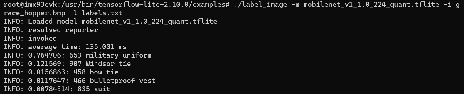 Solved: i.MX93 EVKCM EthosU NPU Example Error IOCTL failed - NXP Community