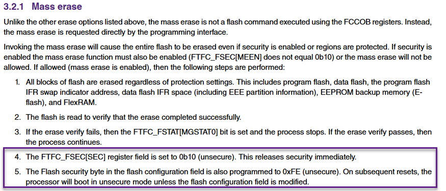 The cases where the MCU may be locked after the keys are loaded in CSEc - NXP Community