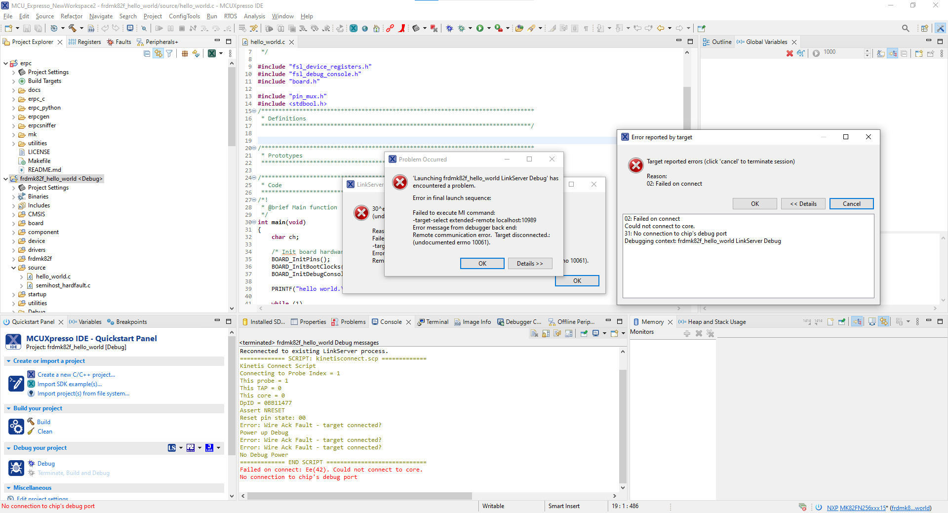 Programming PN7462AU with LPC-LINK2 Not Working - NXP Community