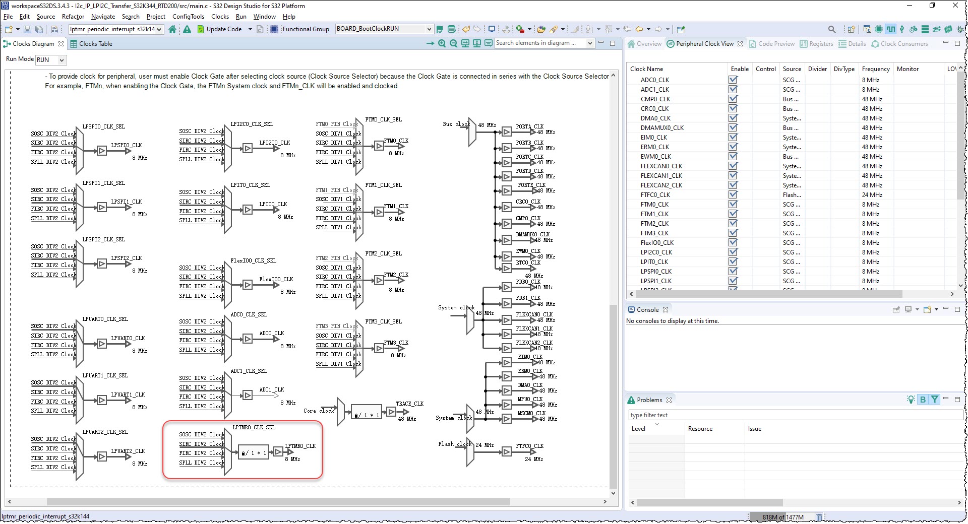 S32K1 : How to calculate the compare value according to timer interval ...