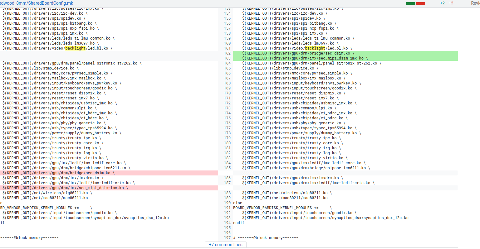 Imx8mm Unable to probe Sitronix st7262 device in ecspi2 (Android 13 ...