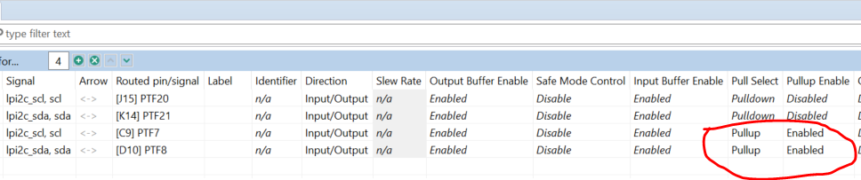 Solved: S32K3X4EVB-Q257 LPI2C_1 PTF7, PTF8 can't output I2C signal but ...