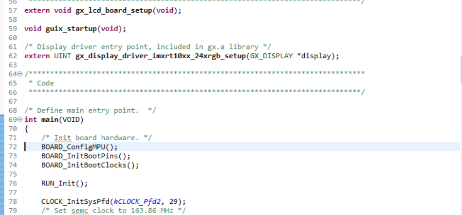 IMXRT - Azure GUIX Screen issues : Overlay, Color inversion, Freeze ...