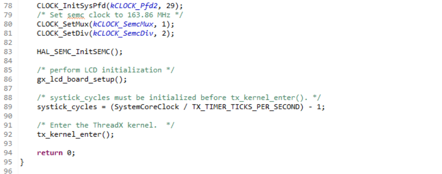 IMXRT - Azure GUIX Screen issues : Overlay, Color inversion, Freeze ...