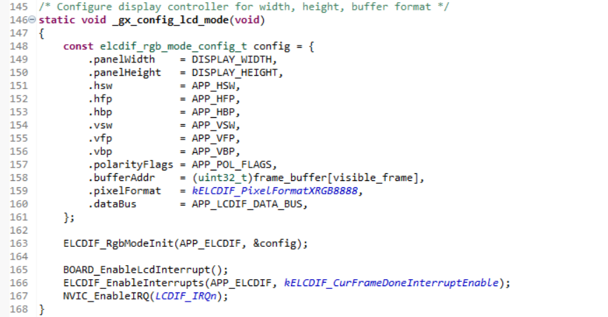 IMXRT - Azure GUIX Screen issues : Overlay, Color inversion, Freeze ...