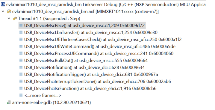 Re: How to properly process incoming data in a USB MSC disk application? - NXP Community