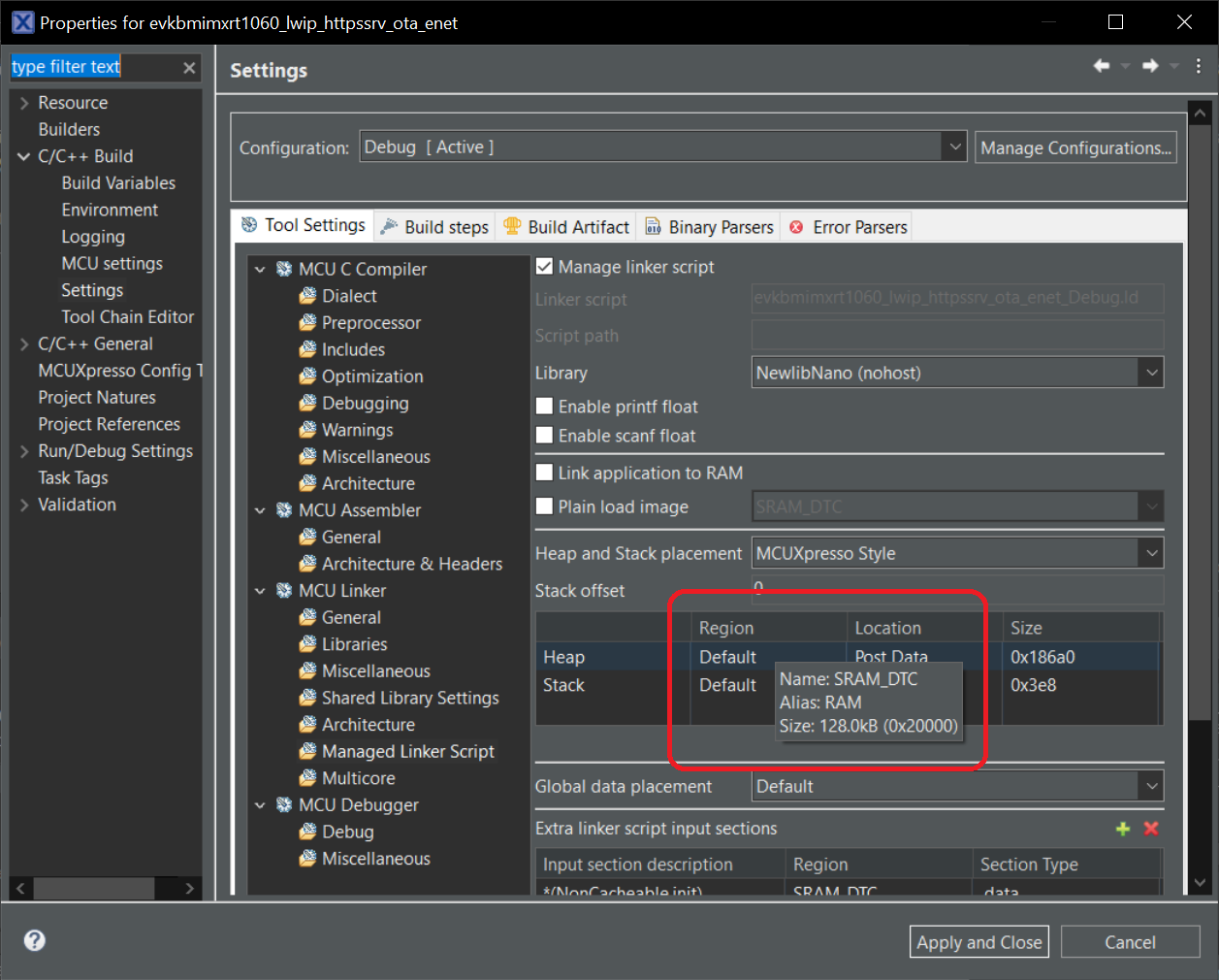 Solved: MemManage Handler occurred on platform RT1062 with FreeRTOS - NXP Community