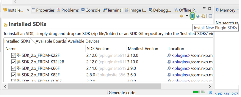sample code for NXP MKE14Z256VLH7 - NXP Community