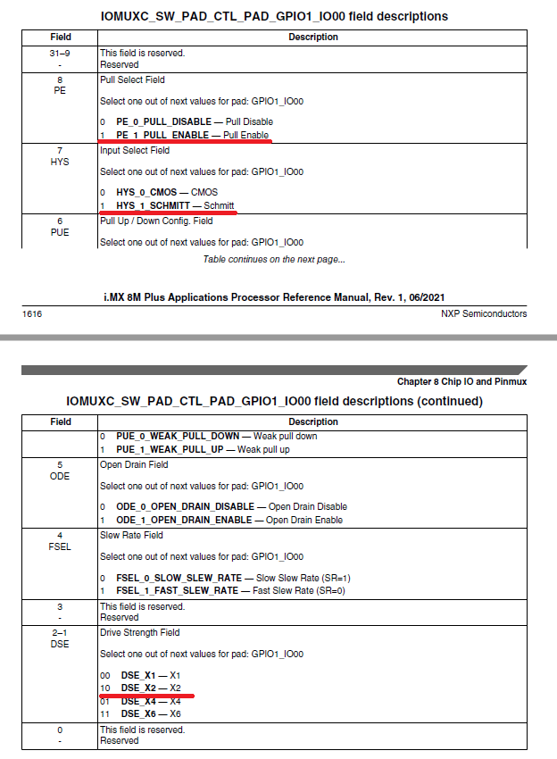 IMX8MP device tree source code changes for gpio setting - NXP Community
