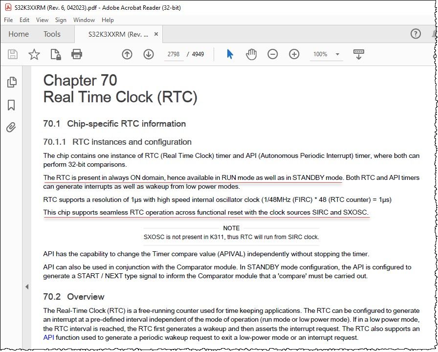 Solved: S32K344 Internal RTC memory - NXP Community