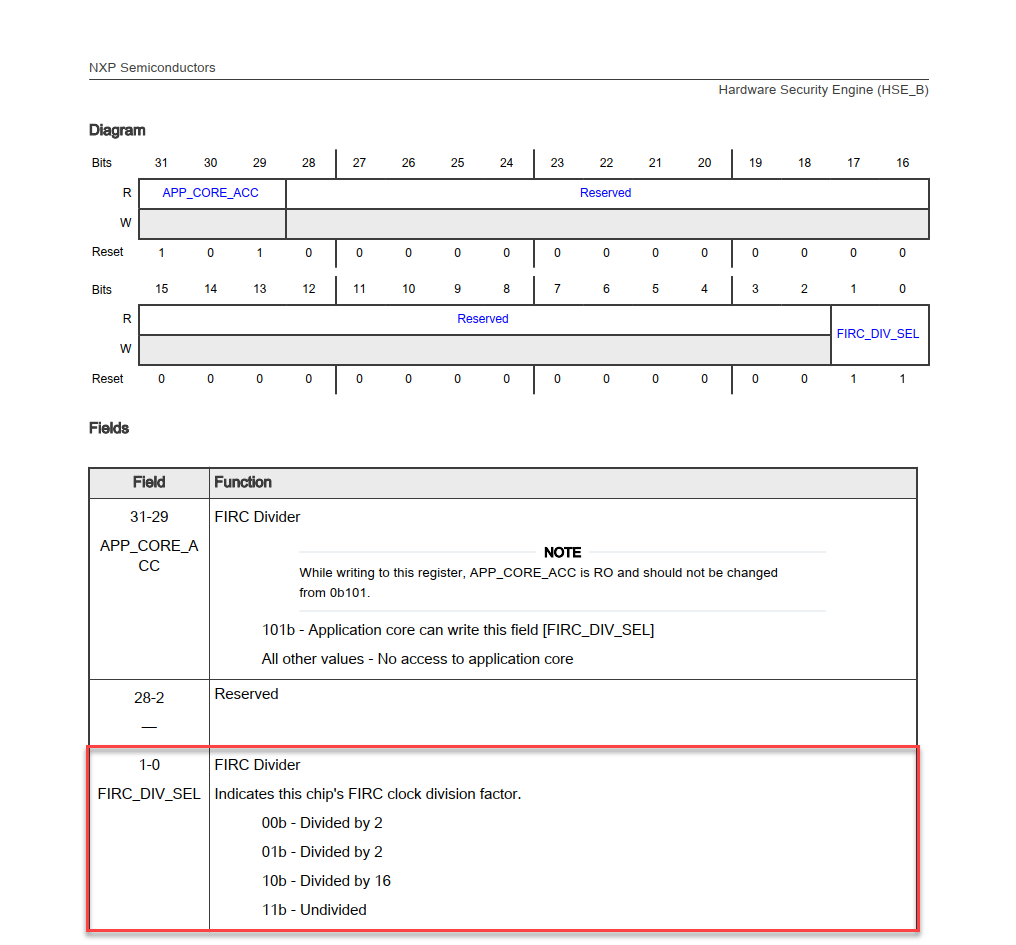 Solved: S32K312 How to configure the core clock to 3MHz in StandByMode ...
