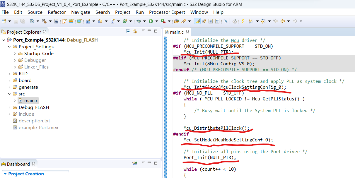 Solved: S32k144 uses the s32ds example project from 'SW32K1_RTD_4.4_1.0.1_HF01-D2209' - NXP ...