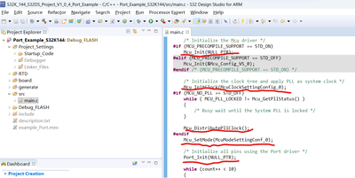 Solved: S32k144 uses the s32ds example project from 'SW32K1_RTD_4.4_1.0 ...
