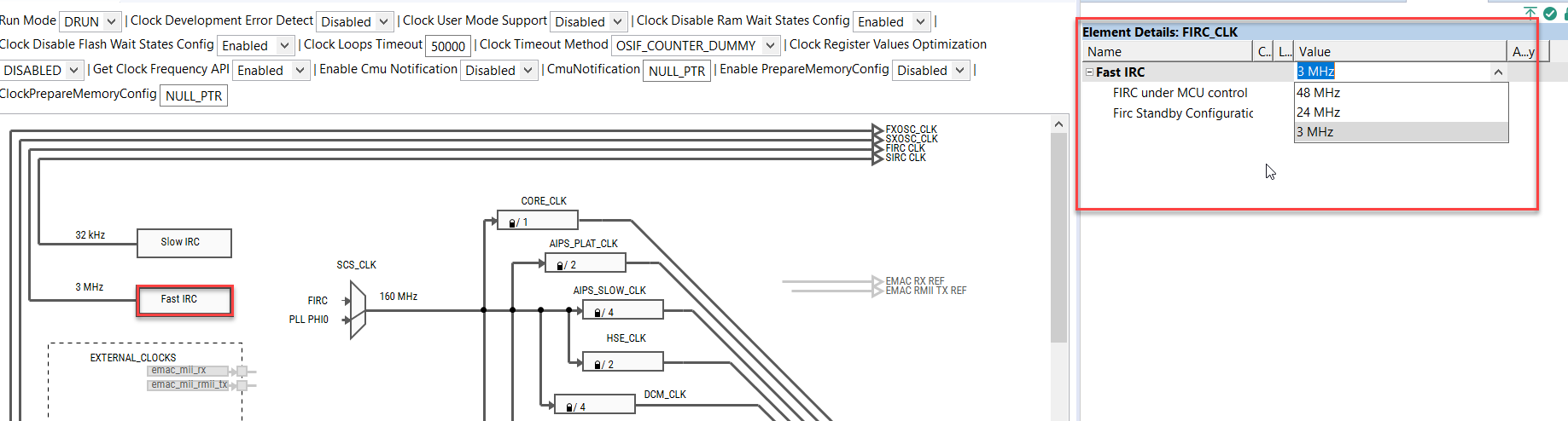 Solved: S32K312 How to configure the core clock to 3MHz in StandByMode - NXP Community