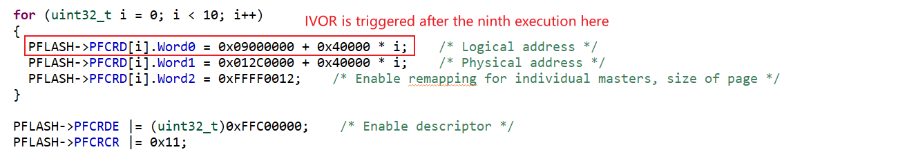Solved: Using the flash overlay function of the 5748G causes the IVOR1 exception to be triggered ...