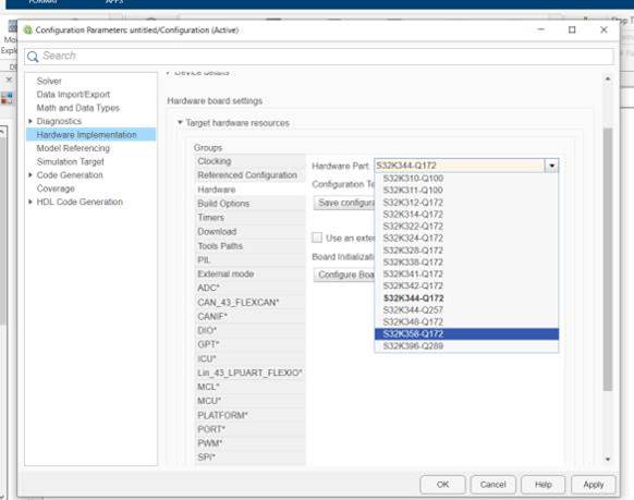 S32K3X4EVB-T172 / SIMULINK VERSION 2020a - NXP Community
