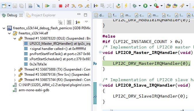 s32k144 FreeRTOS + I2C - NXP Community