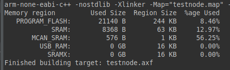 Solved: Enabling MCAN in Peripherals tool breaks SRAM calculation - NXP Community