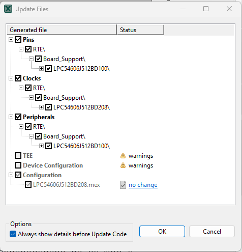 MCUXpresso Config Tools - Keil - Multiple Target - NXP Community