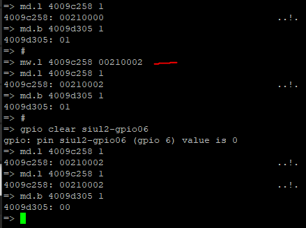 Solved: How to change the pin config in u-boot? - NXP Community