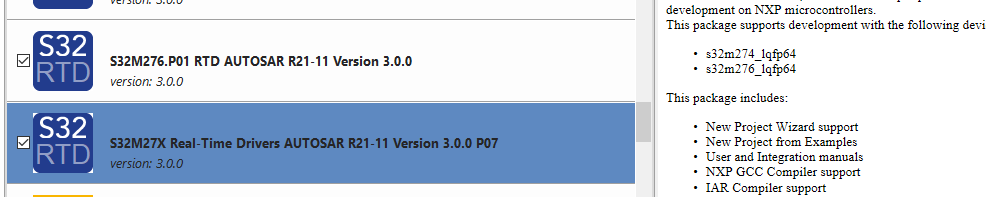 S32M RTD support - NXP Community