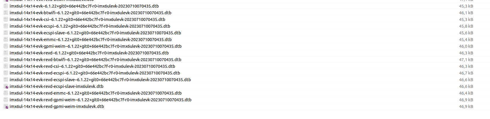 generation device tree files - NXP Community