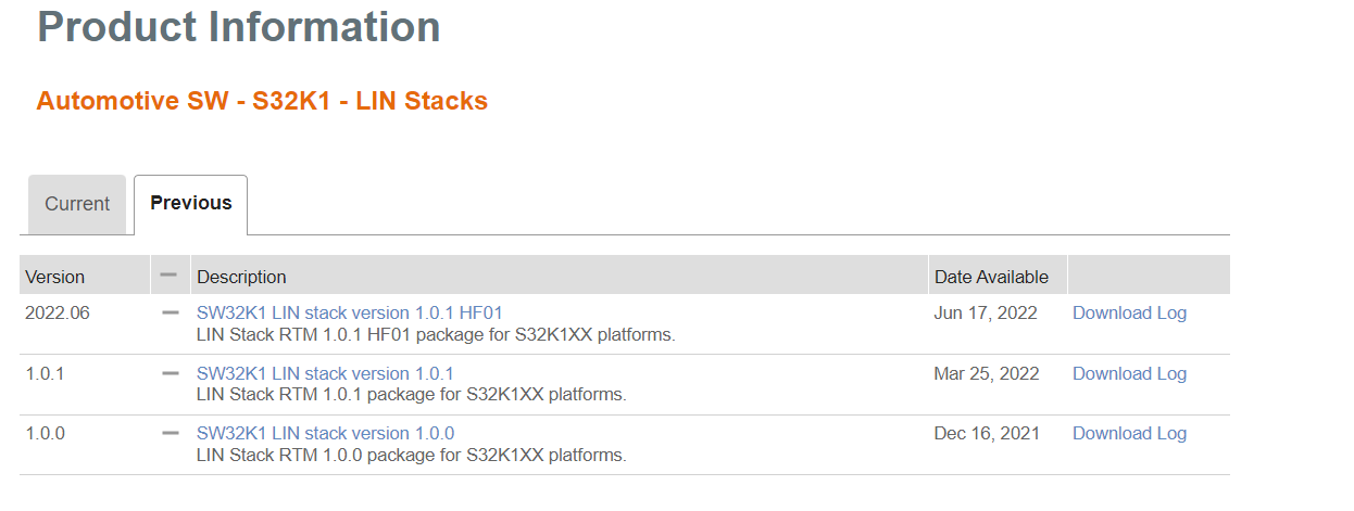 S32K1 RTM Lin Stack - NXP Community