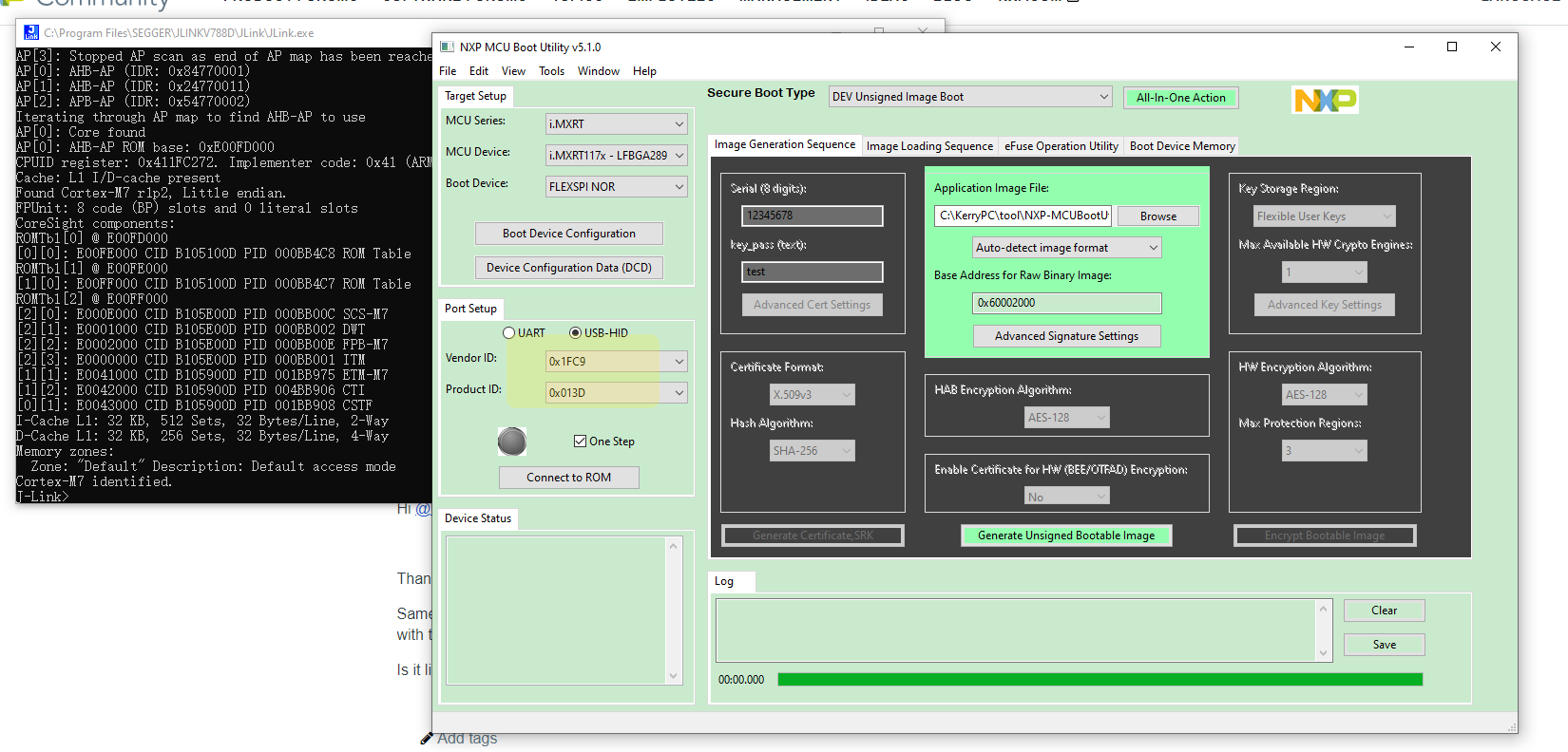 Solved: I.MXRT1165EVK board not detecting in SDP mode after connecting JLink Debugger - NXP ...