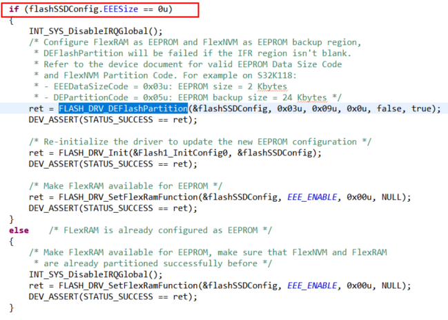 Solved: S32K FLASH_DRV_CommandSeque issue in "Program Partition command ...