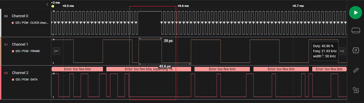 S32K3 FlexIO I2S Continuous Transfer - NXP Community