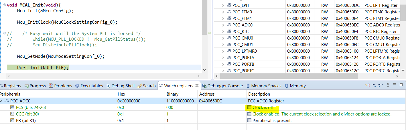 ADC S32K116 EVB48 Tresos tool - NXP Community